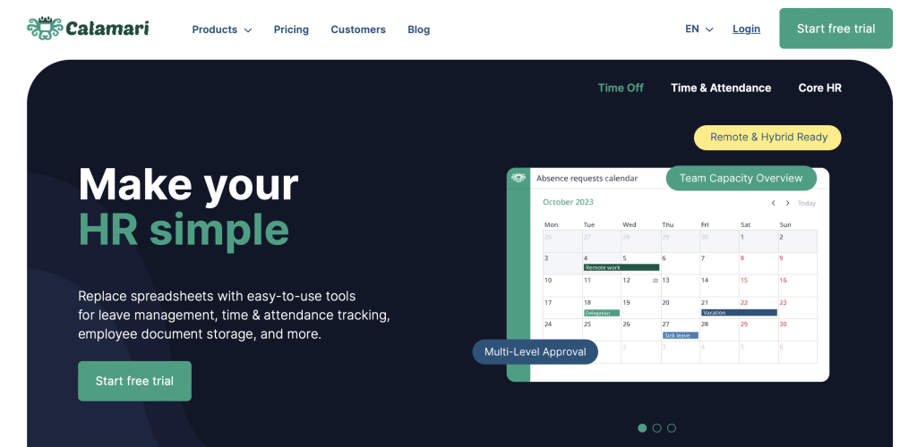 The Best Leave Management Software For Your Organization - Smash.vc